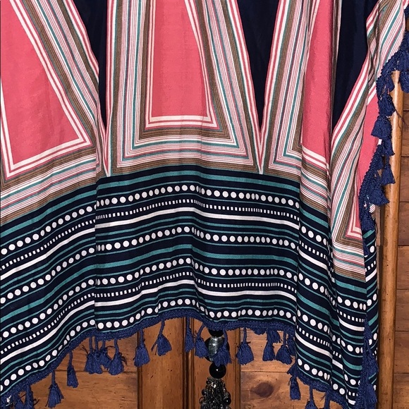 Janice | Jackets & Coats | Janice Wrap Triangle Design With Fringe ...